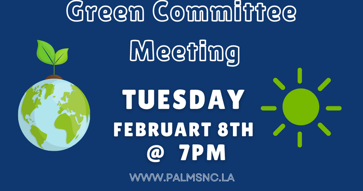 Green Committee Meeting — Nextdoor