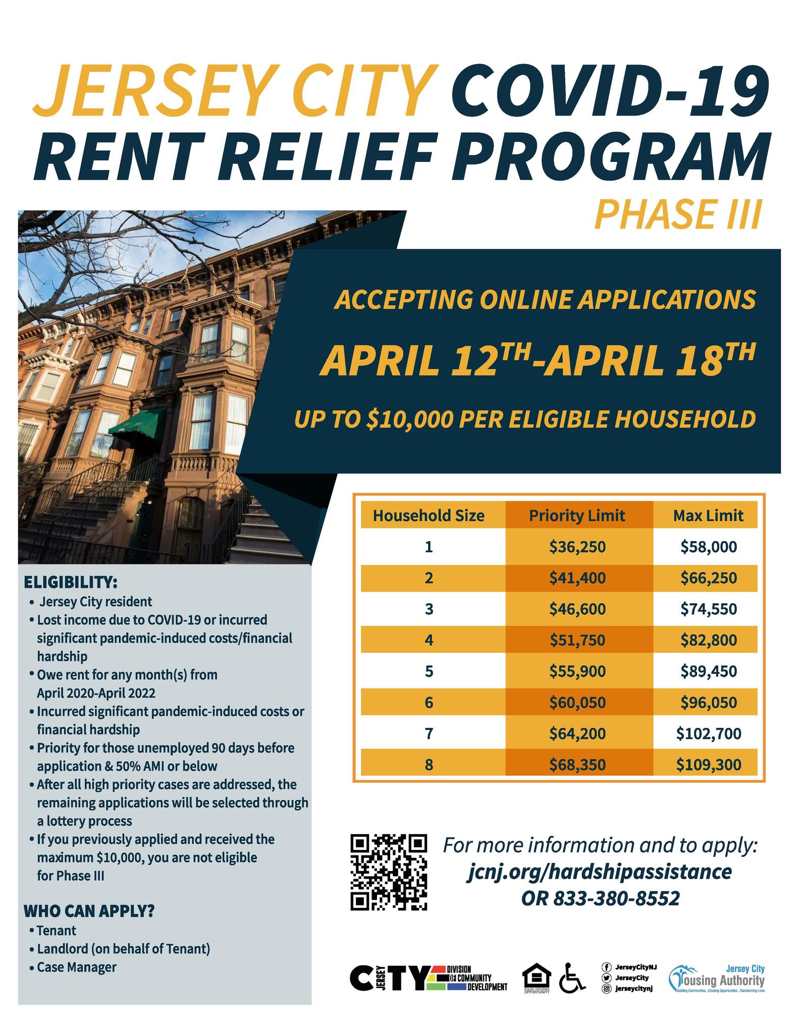 Jersey City COVID-19 Rent Relief Program - Reopening (The City of ...