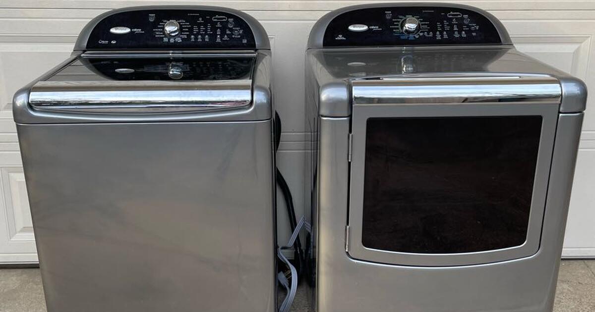 Whirlpool Cabrio Washer and Dryer for $100 in Madison, MS | For Sale ...