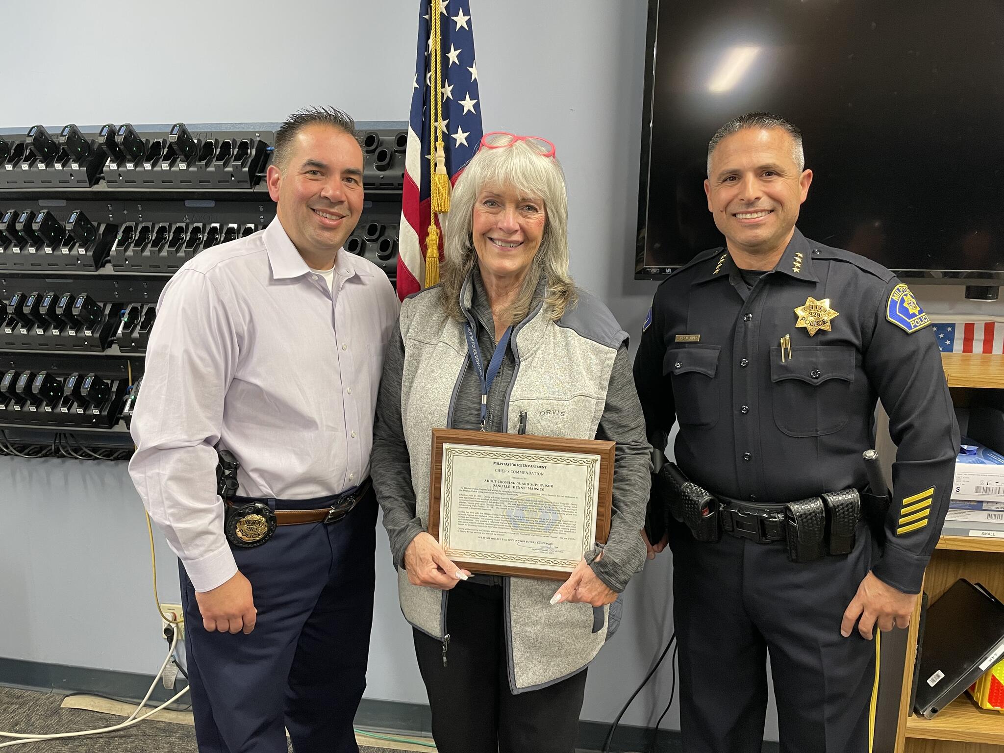 Yesterday, we bid farewell to Crossing Guard Supervisor Danielle “Denny ...