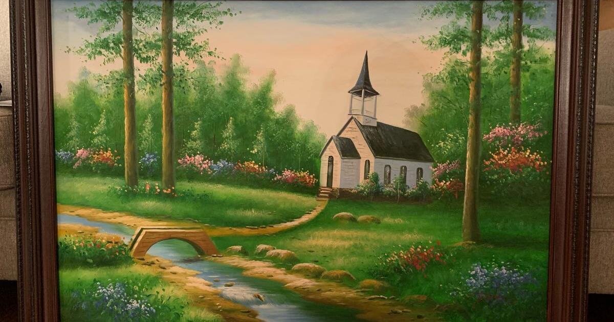 Original Acrylic Painting - Chapel by the spring for $60 in Memphis, TN ...