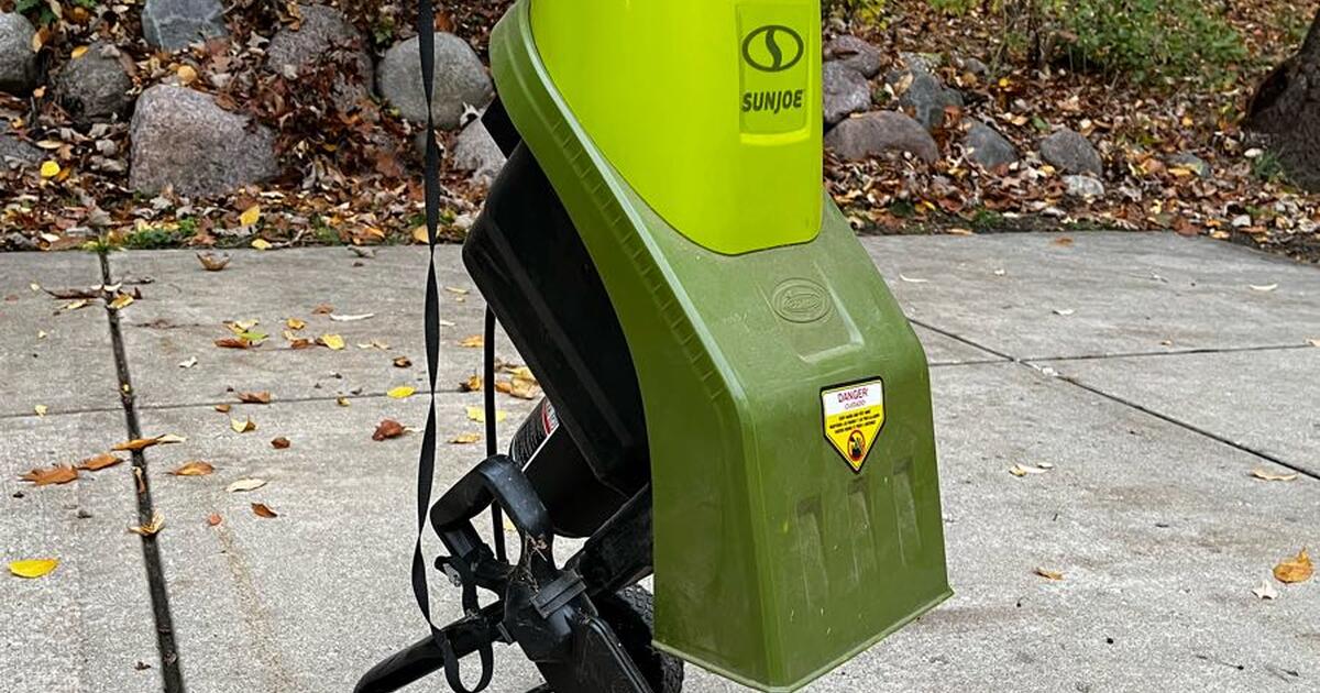 Sun Joe CJ601E Electric Wood Chipper, Green for $35 in Delafield, WI ...