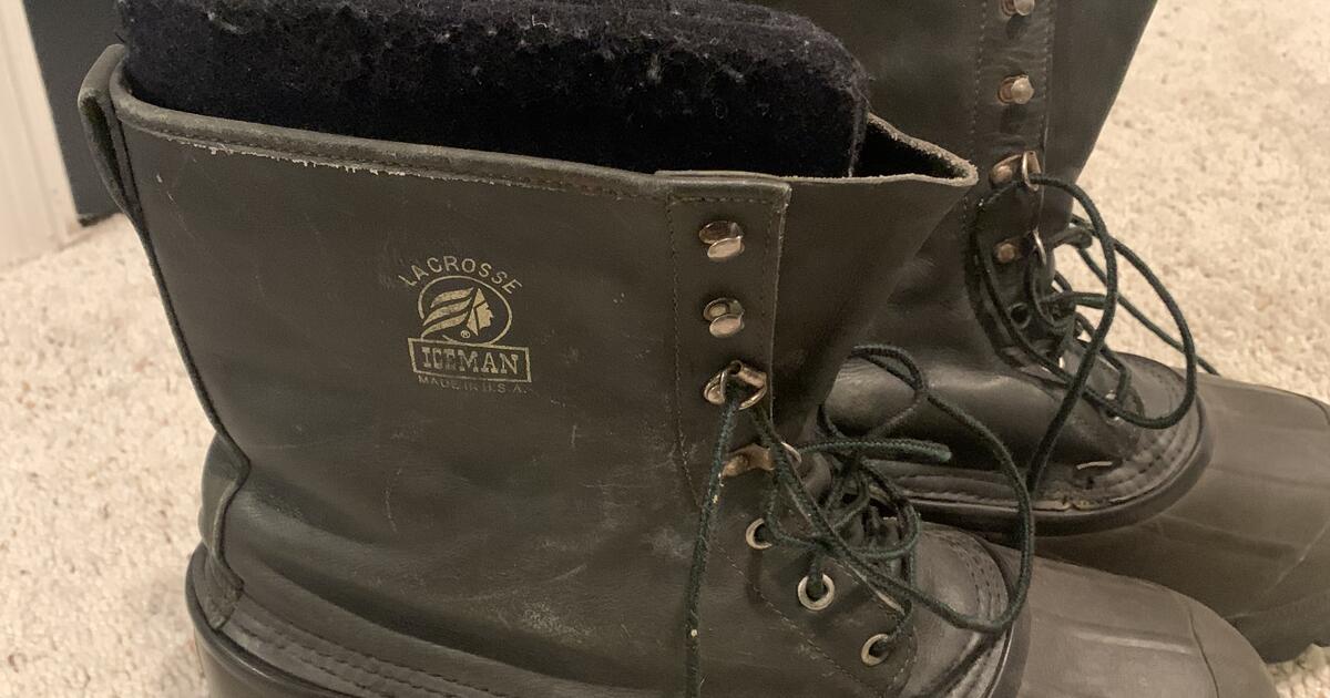 Lacrosse Iceman Winter Boots for $65 in Alexandria, VA | For Sale ...