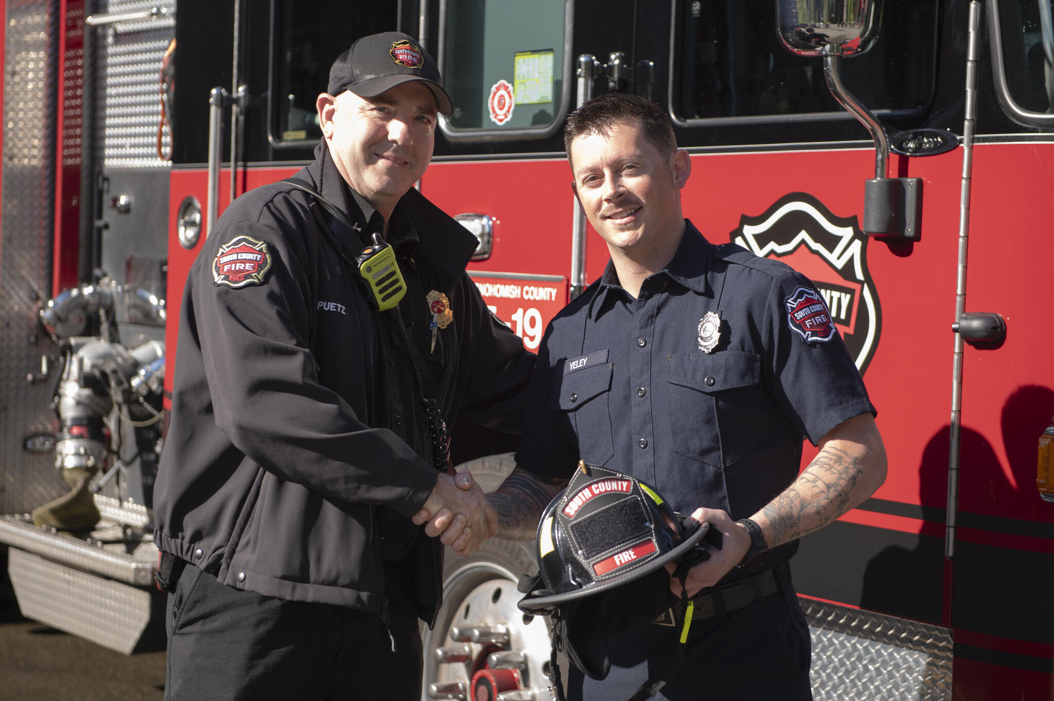 Please join us in congratulating Firefighter James Yeley who recently ...