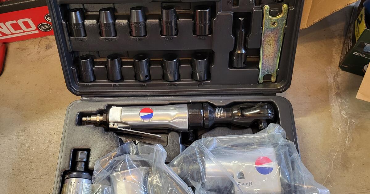 Pneumatic Air Gun Tool Set for $100 in Folsom, CA | For Sale & Free ...