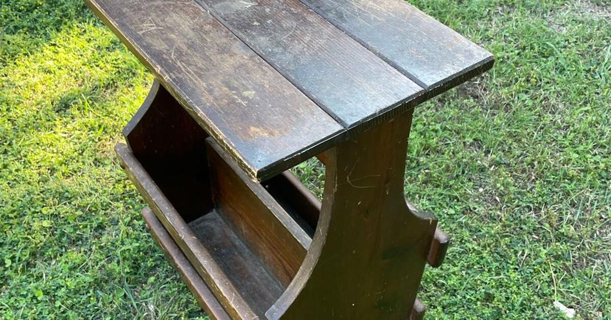 Vintage Wooden Table / magazine rack for $10 in Fort Worth, TX | For ...