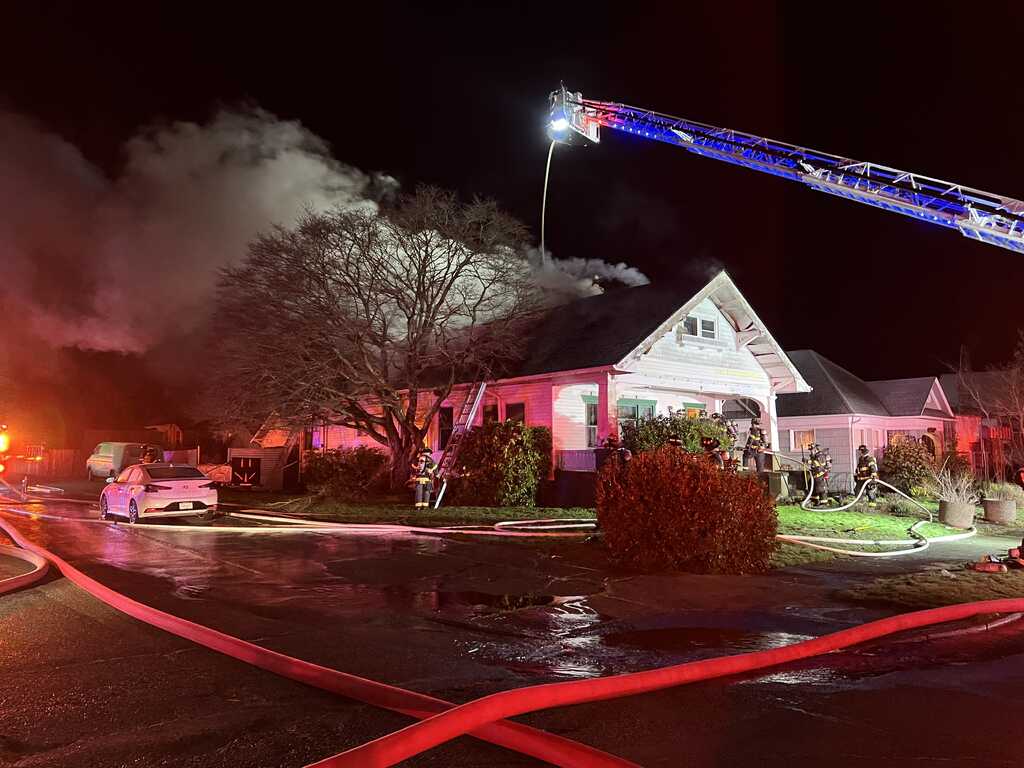Friday night house fire extinguished after extended operations