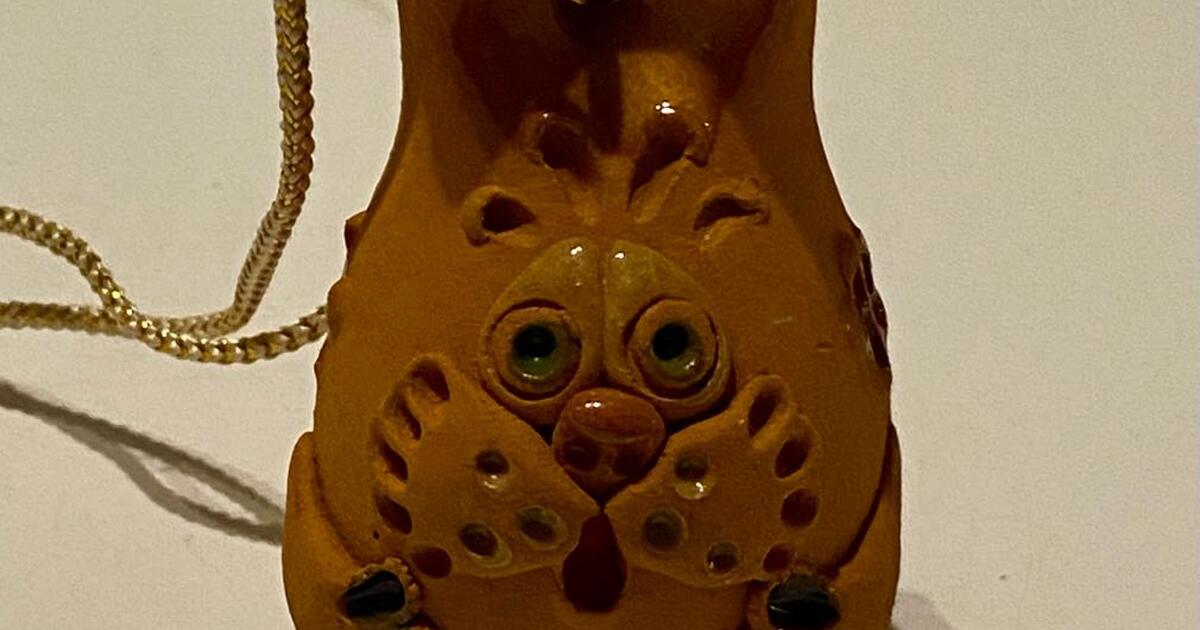 Whimsical Vintage Figurine Rabbit 🐰 Clay Pottery Whistle Handmade ...