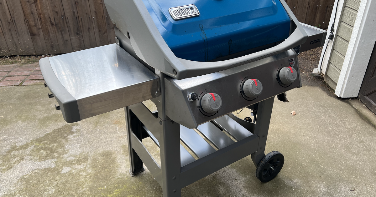 Weber Spirit II - 3-Burner Propane Gas Grill with Weber iGrill ...