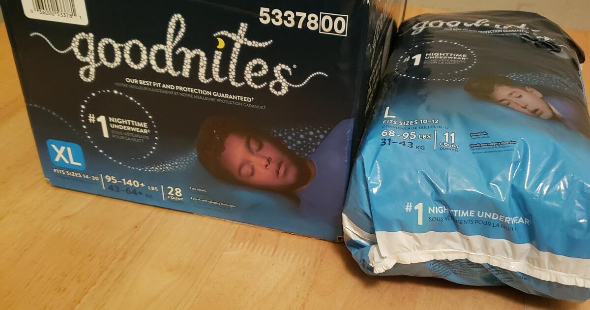 Large and XL Goodnites for Free in Charlotte, NC | Finds — Nextdoor