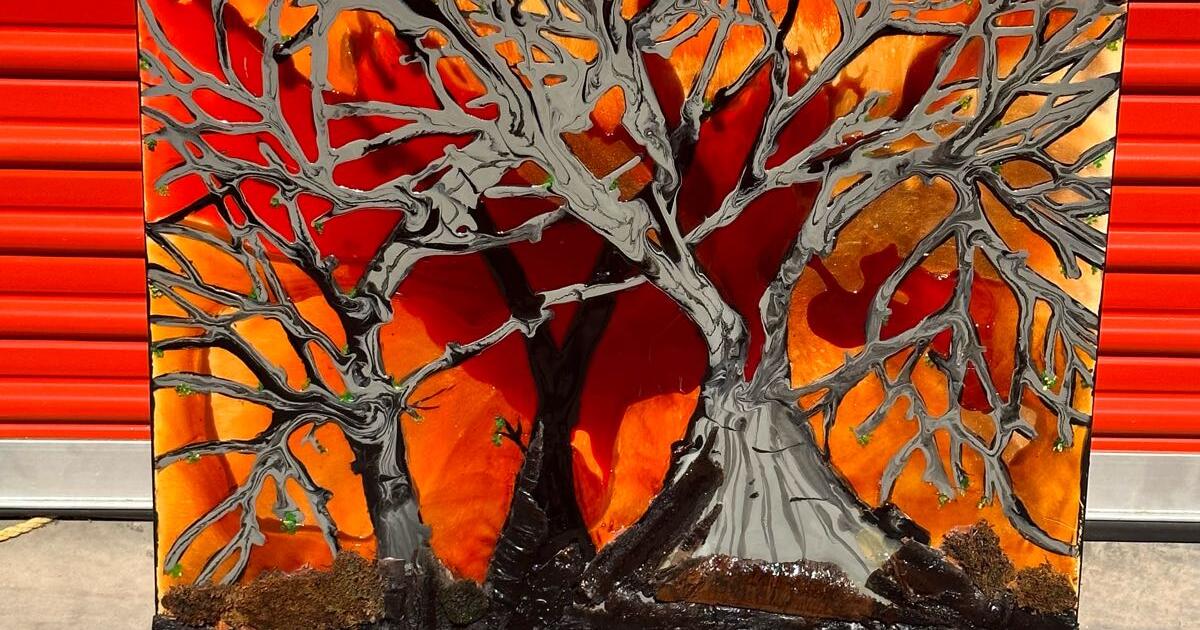 Stunning Original Artwork by JJ Hawks • Wall Art • Hanging Wall Decor ...