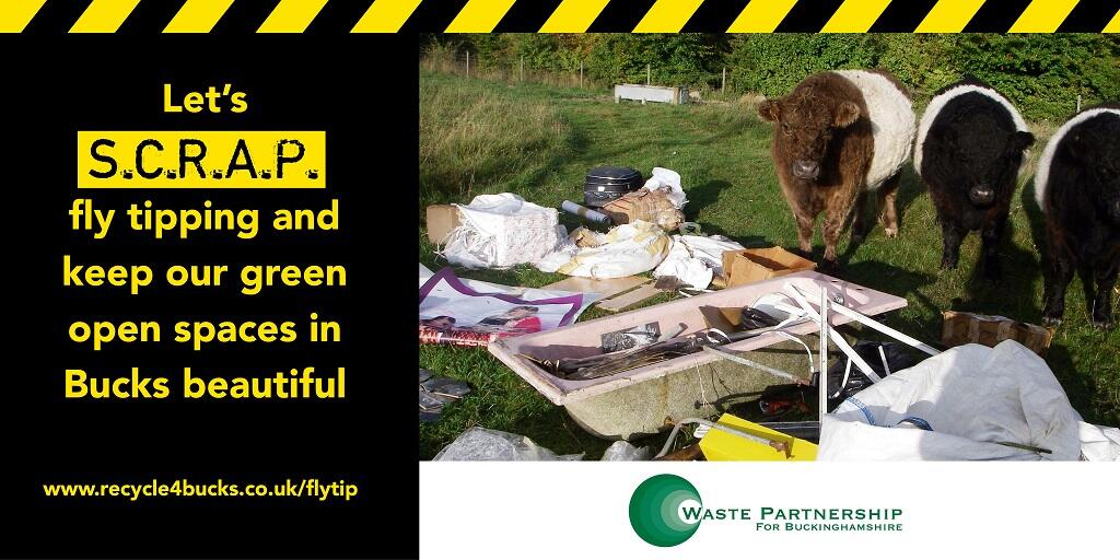Did you know you can report fly tipping online?! (Buckinghamshire ...