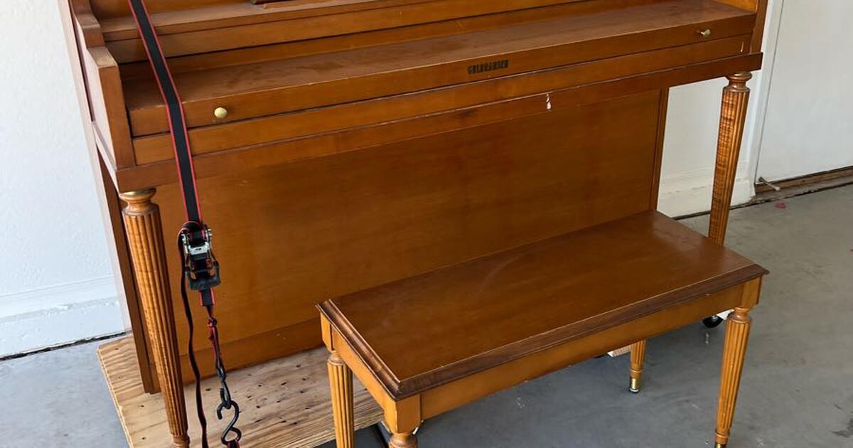 Baldwin Upright Piano with Bench for Free in Avondale, AZ | For Sale ...