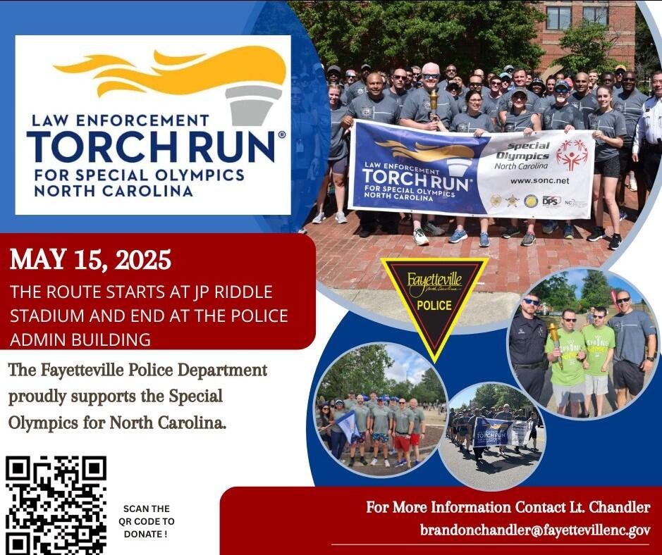 The Fayetteville Police Department proudly supports Special Olympics ...