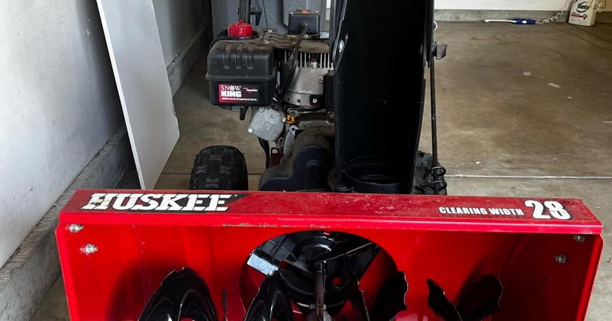 Huskee Snow Blower for $200 in Granger, IN | For Sale & Free — Nextdoor