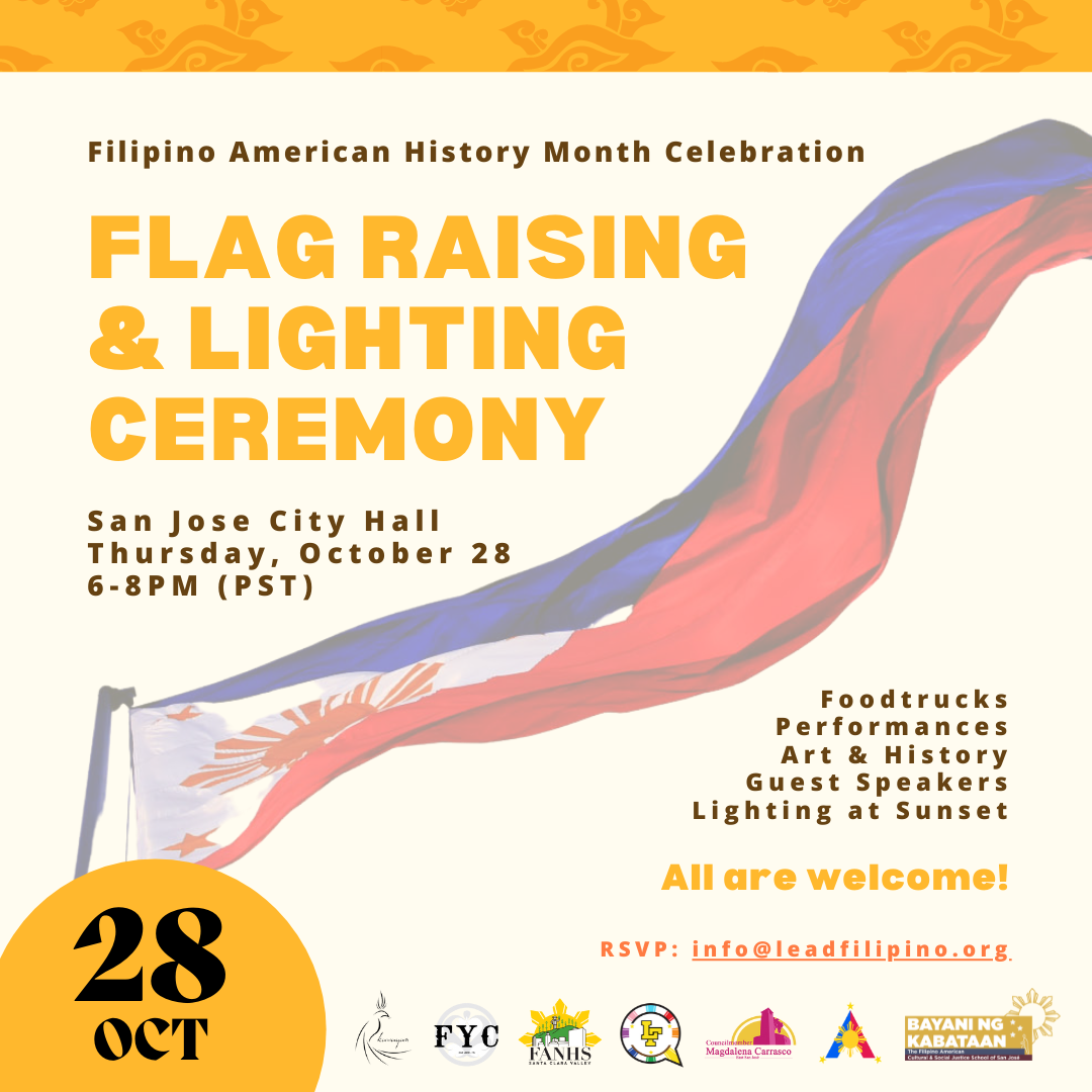 Filipino Flag Raising & Lighting Ceremony | Ceremonia de Izamiento de ...