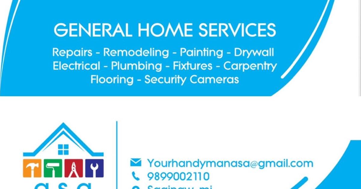 ASA Handyman General Home Services for Free in Saginaw, MI | For Sale ...