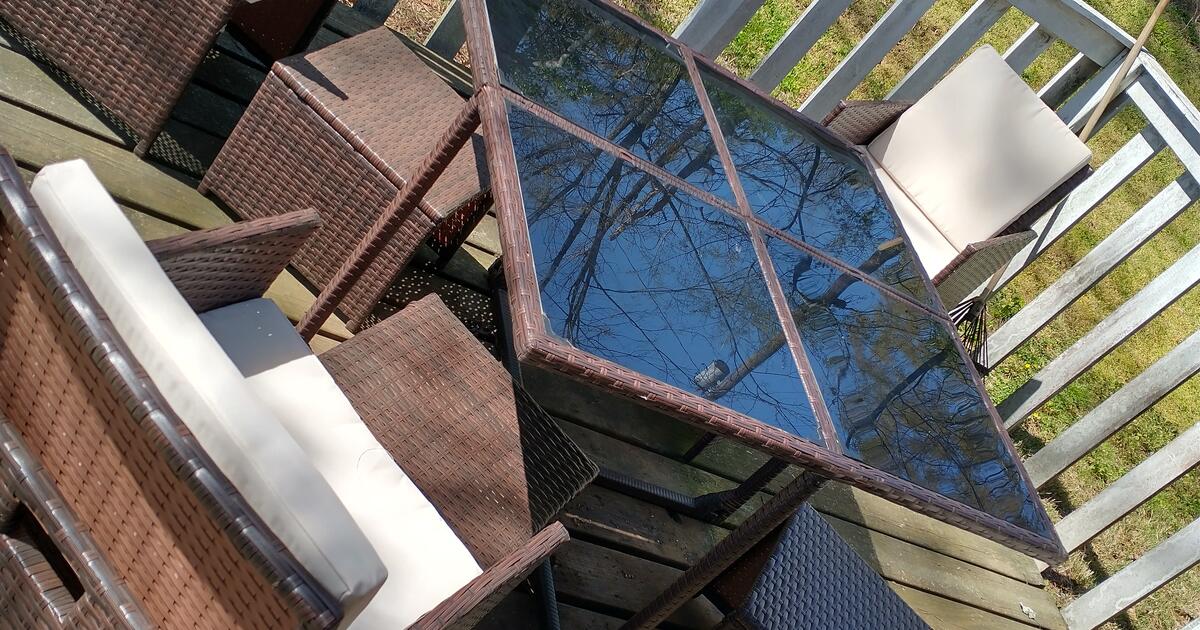 9-Piece All-Weather Wicker Patio Set for $120 in Cartersville, GA | For ...