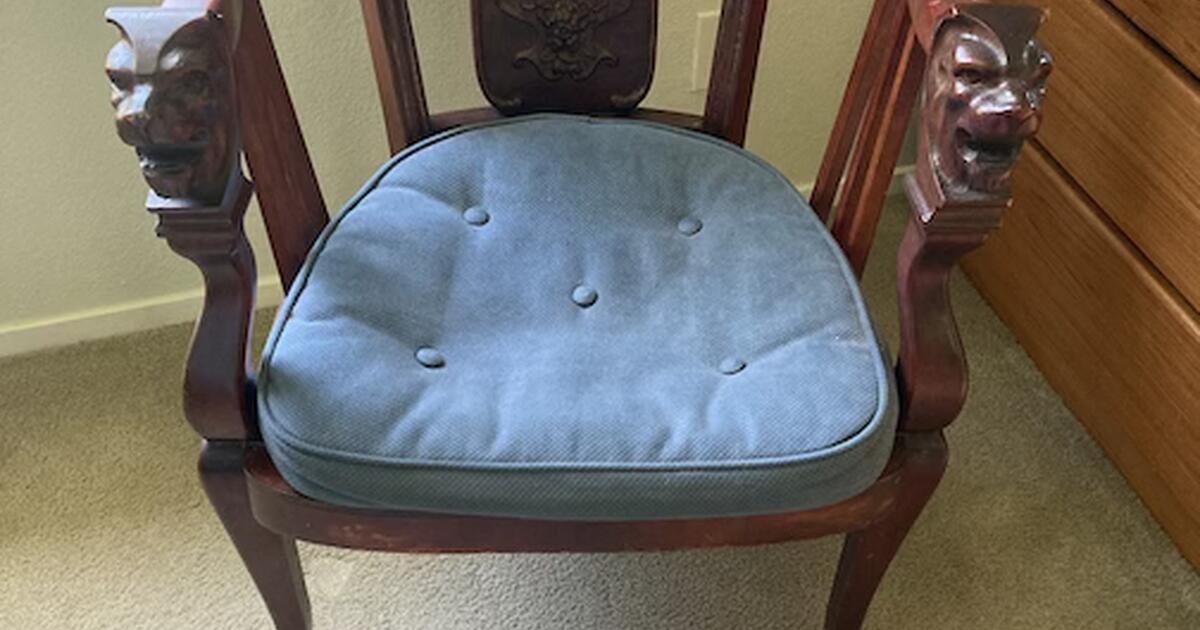Antique LION chair. for $70 in Fort Bragg, CA | For Sale & Free — Nextdoor
