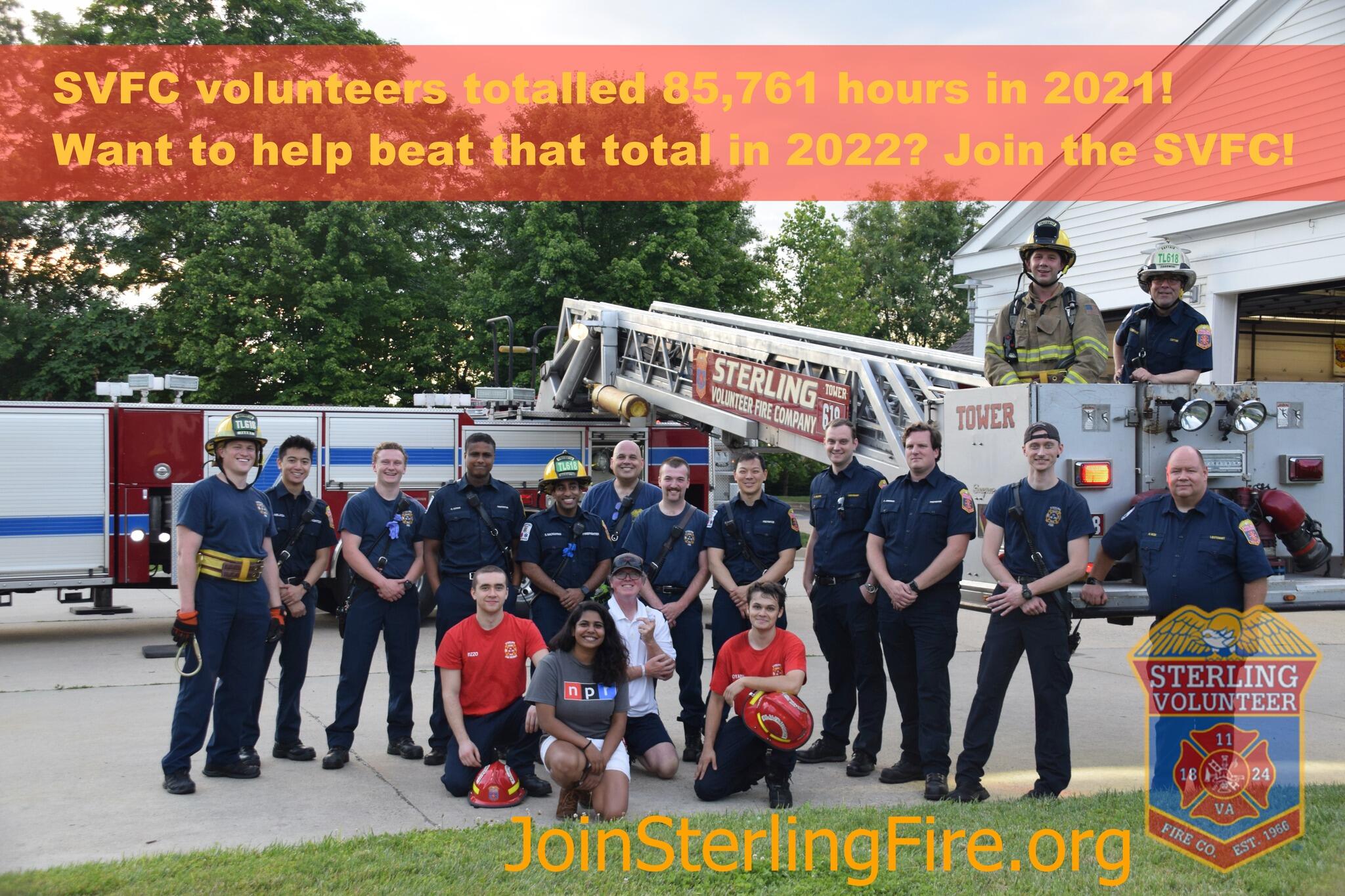 2021 by the numbers (Sterling Volunteer Fire Company) — Nextdoor — Nextdoor