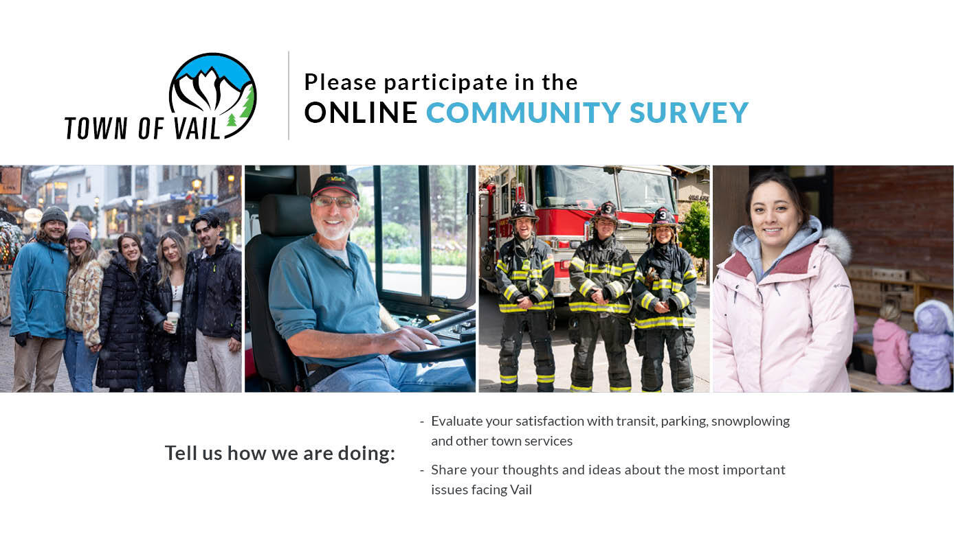 The Town Of Vail Is Inviting All Residents And Stakeholders To Take Part In Its Biennial 