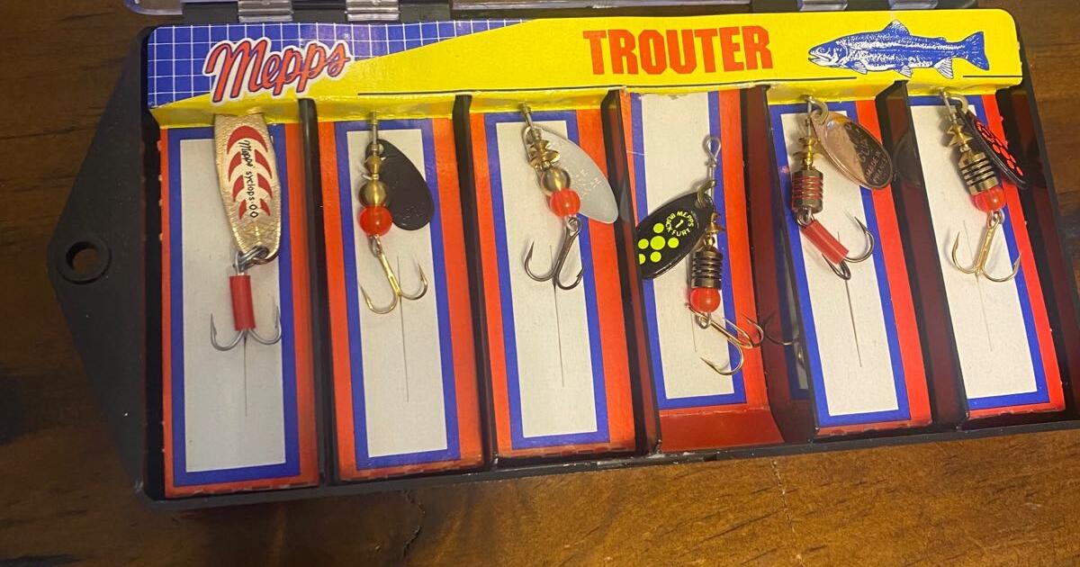 Brand new Trouter fishing lures set of 6 for $10 in Bloomfield Hills ...