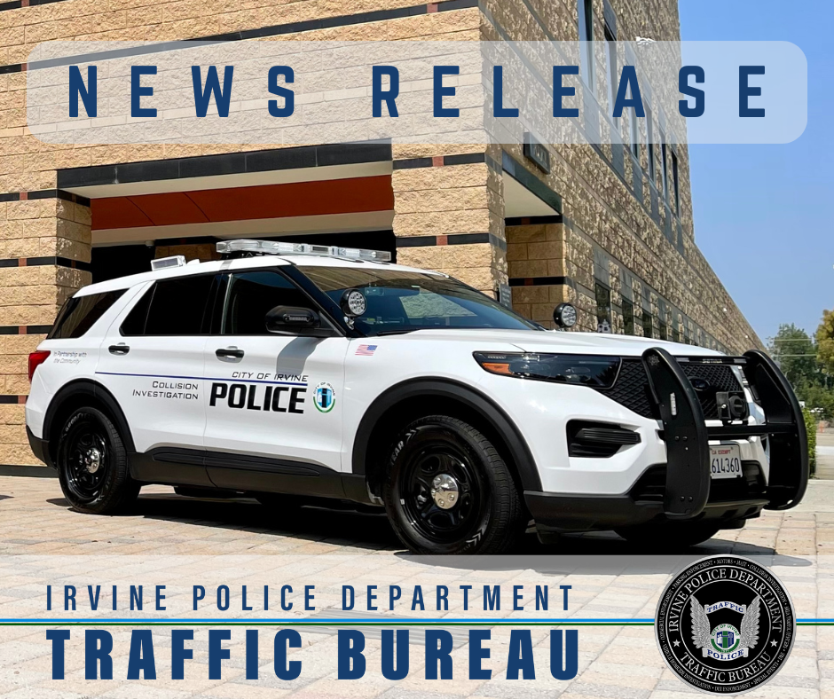 #IRVINEPDPIO - On Thursday, August 1, 2024, The Irvine Police ...