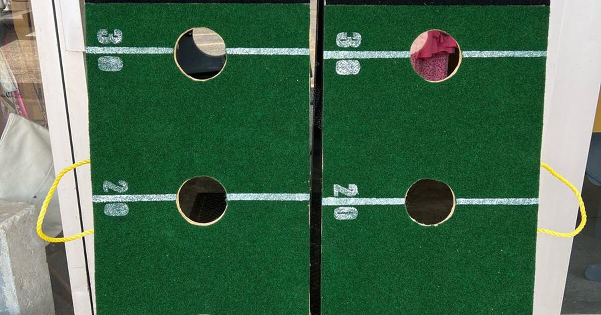 Iowa football field washer toss yard game. for $170 in Waterloo, IA ...