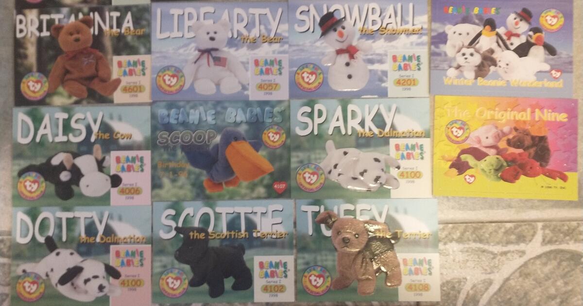 Beanie Baby trading cards from Series 1 for $10 in St. Louis, MO ...