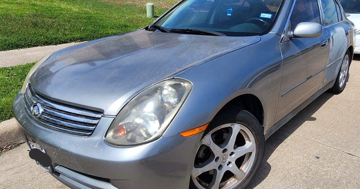 2004 Infiniti G35 for $700 in Fort Worth, TX | For Sale & Free — Nextdoor