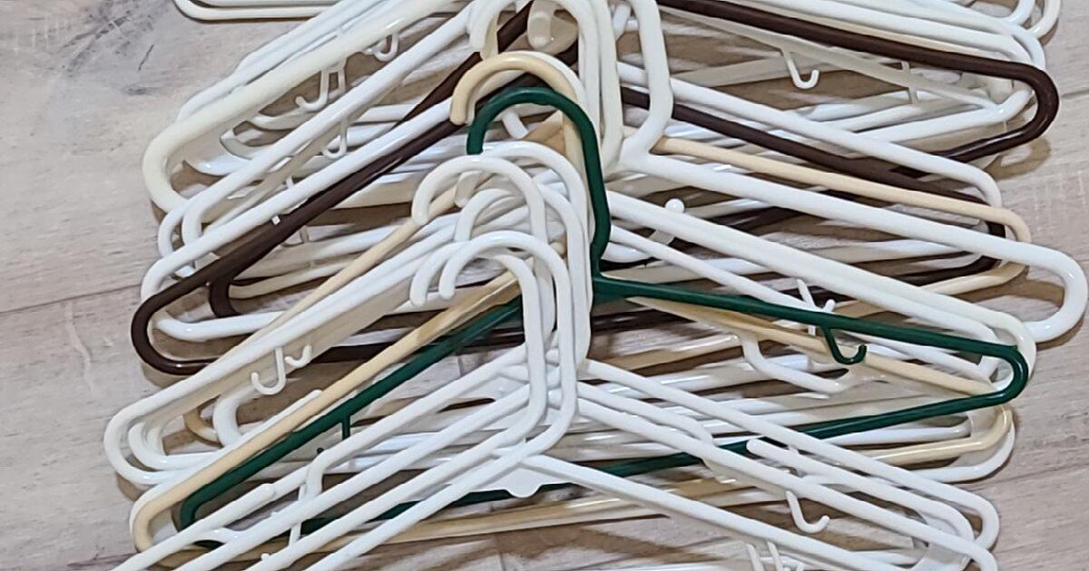 plastic hangers way more than this for Free in Las Vegas, NV | For Sale ...
