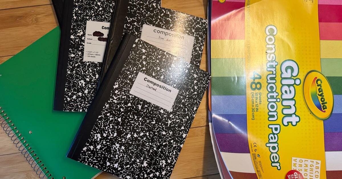 Notebooks + construction paper for Free in Somerville, MA | For Sale ...