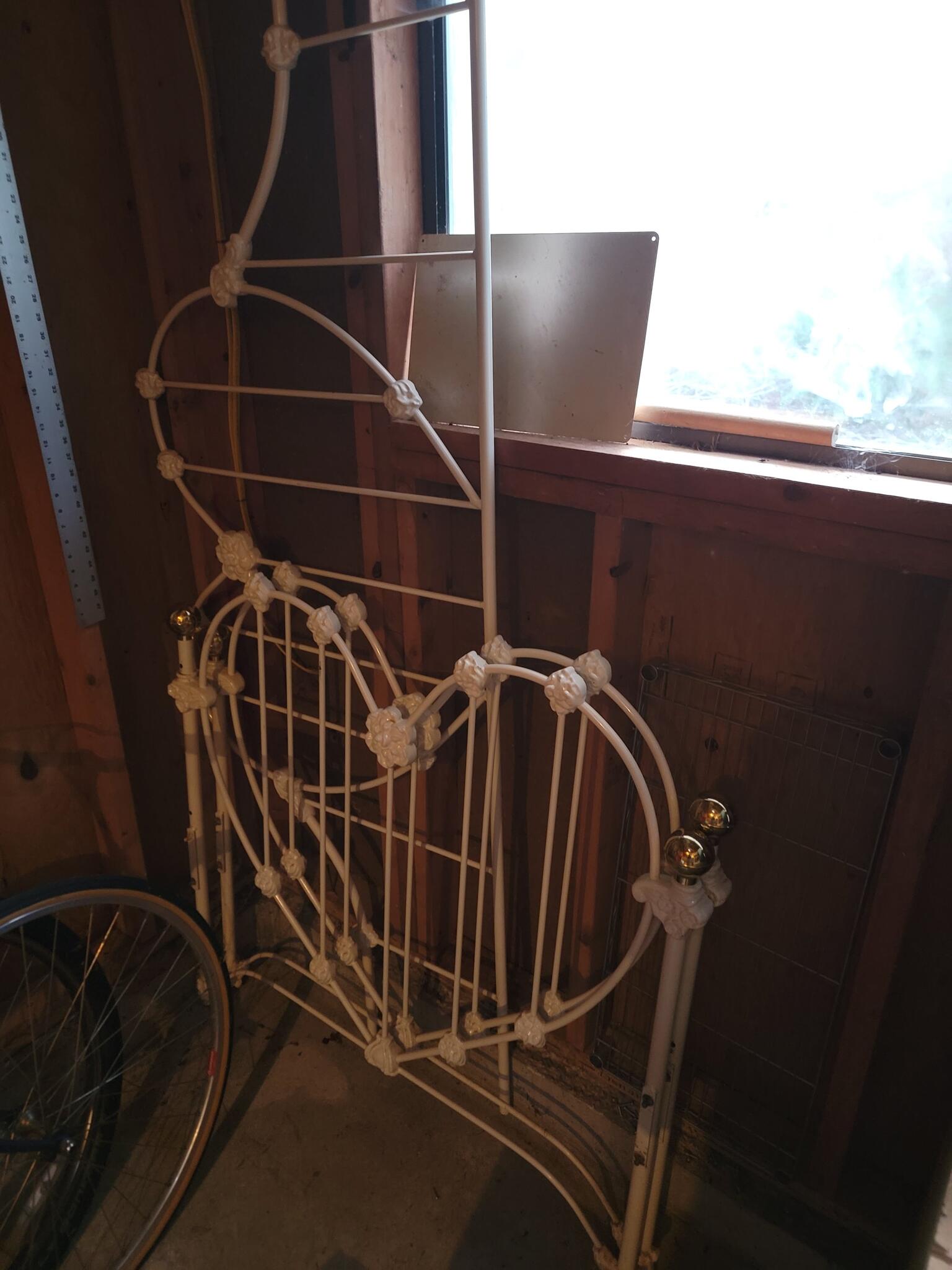 Twin BED Pretty Heart Shape Frame and Mattress for $150 in Arlington ...