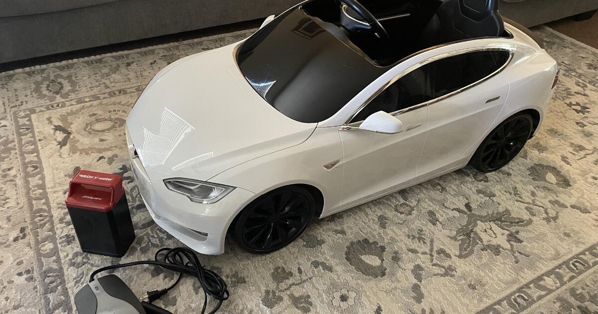 For Sale: Radio Flyer Tesla Model S-White for $260 in Walnut Creek, CA ...