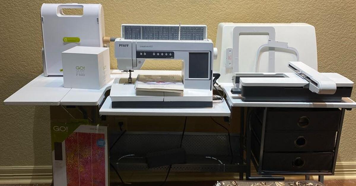 Pfaff Creative 4 sewing and quilting and embroidery machine in Spring ...