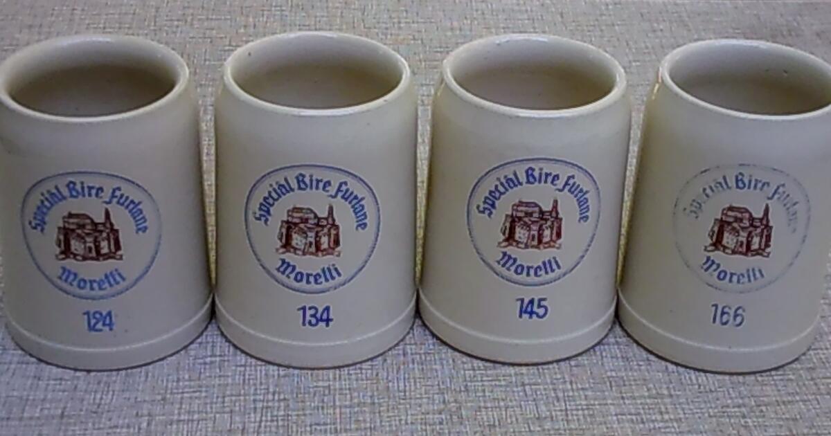 VINTAGE SET OF 4 SPECIAL BIRE FURLANE MORETTI MUGS for $12 in ...