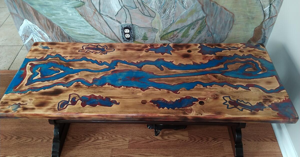 Custom Epoxy River Table for $200 in Myrtle Beach, SC | For Sale & Free ...