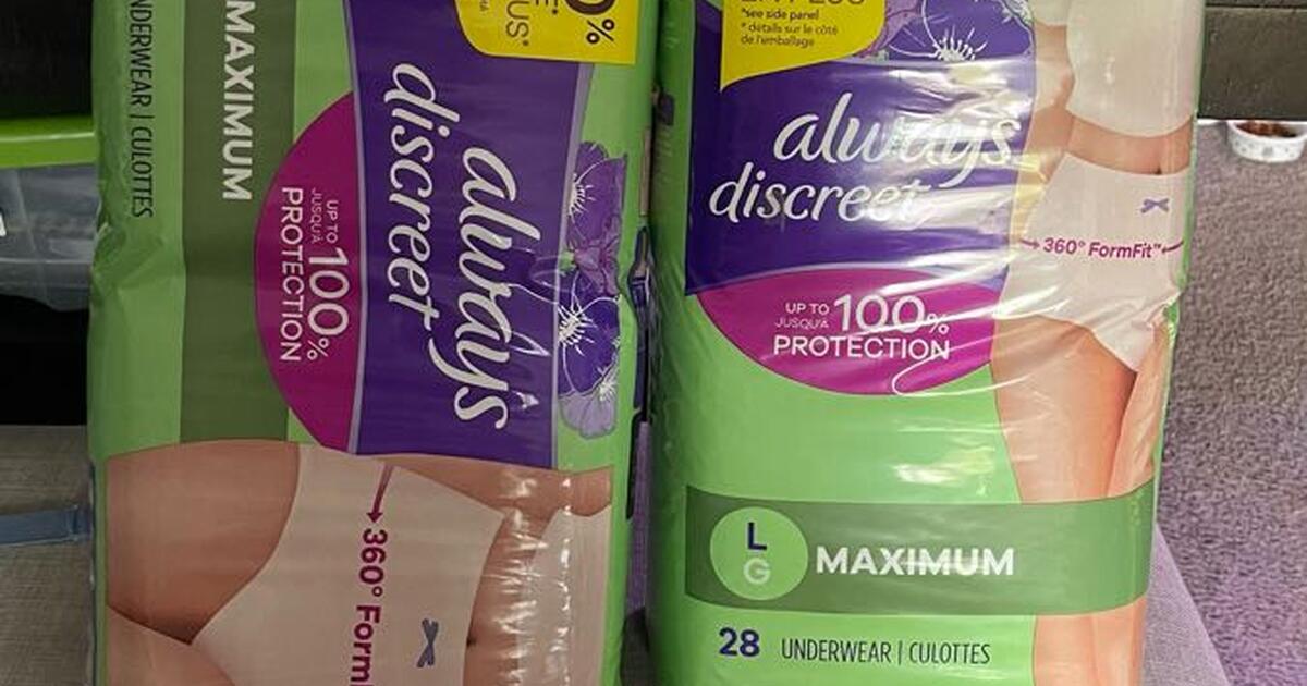 Always Discreet Diapers for Free in Martinsville, VA | For Sale & Free ...