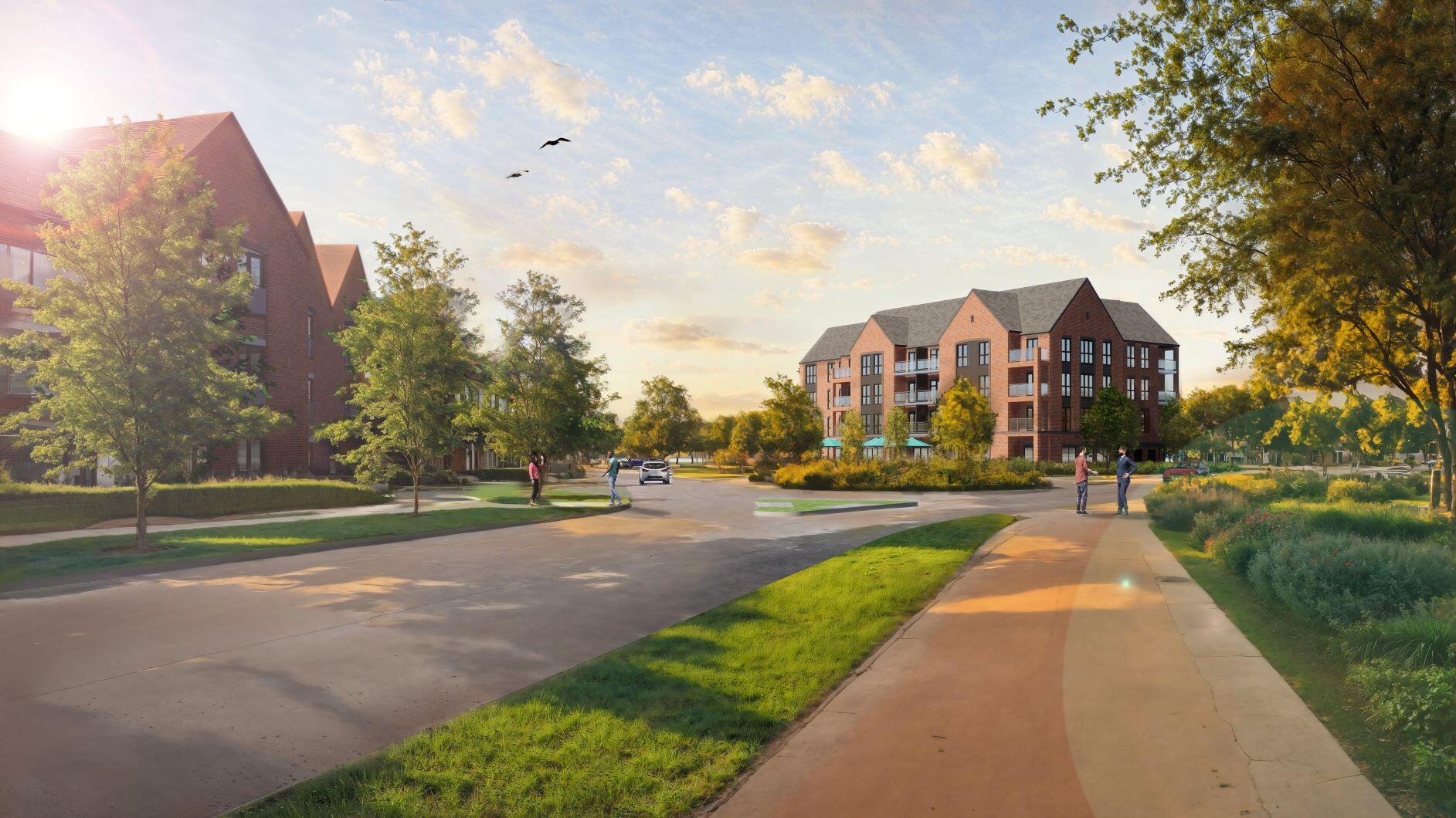 New shops, flats, a village square and more 🌳 are lined up for ...