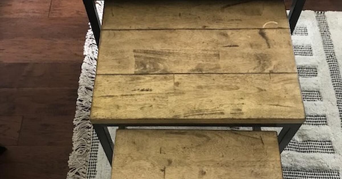Ballard Designs Nesting Side Tables for $40 in Raleigh, NC | For Sale ...