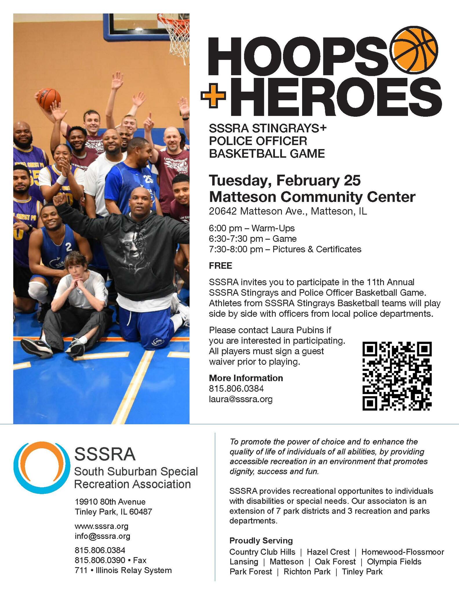 🏀🚔HOOPS + HEROES: 11th Annual Stingrays & Police Officers Basketball ...