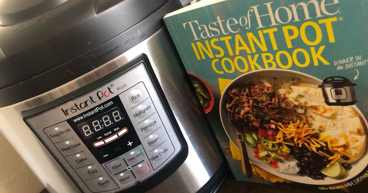 6 qt Instant Pot IP-LUX model Pressure Cooker w/ NEW COOKBOOK! for $35 ...