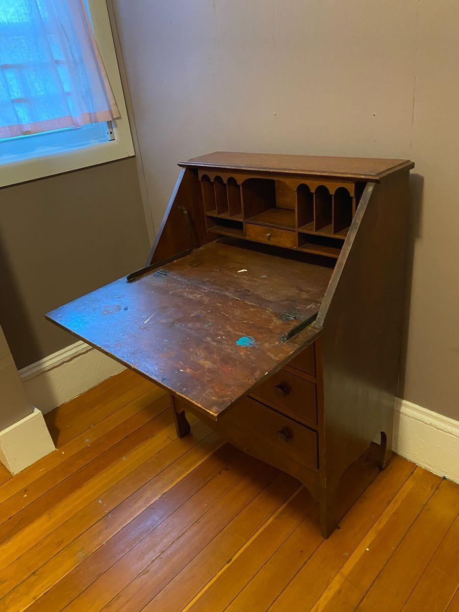 Old fashioned letter writing desk. for $50 in Cambridge, MA | For Sale ...