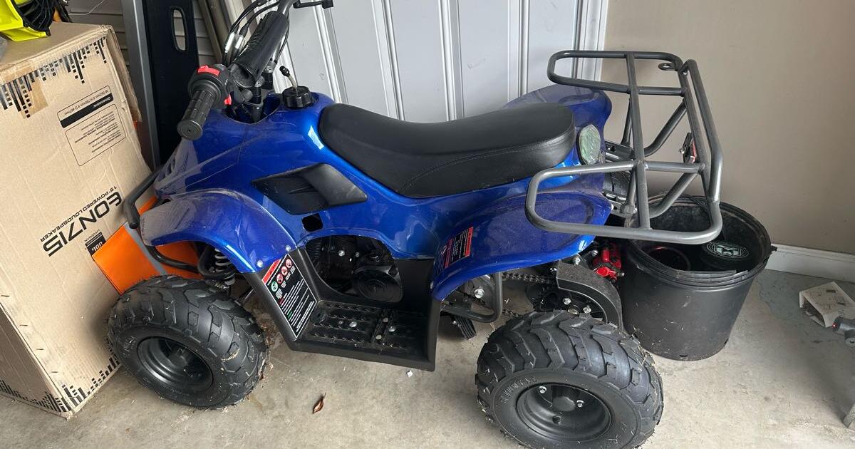 Blue Mini ATV 2022 110cc with a kill switch for $560 in Villa Rica, GA ...