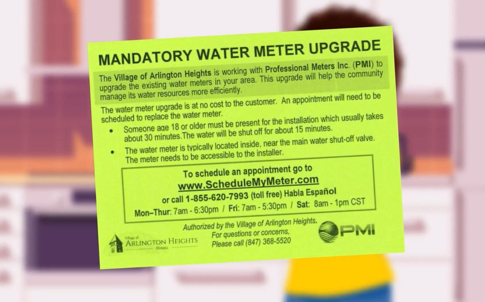 Many water meters across the Village are approaching or are beyond ...