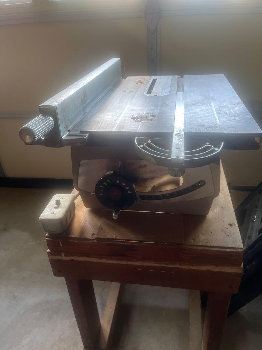 1970s Power-Kraft table saw for Free in Plano, TX | For Sale & Free ...