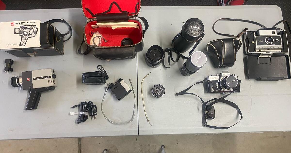 Vintage Photography Equipment for $175 in Roseville, CA | For Sale ...