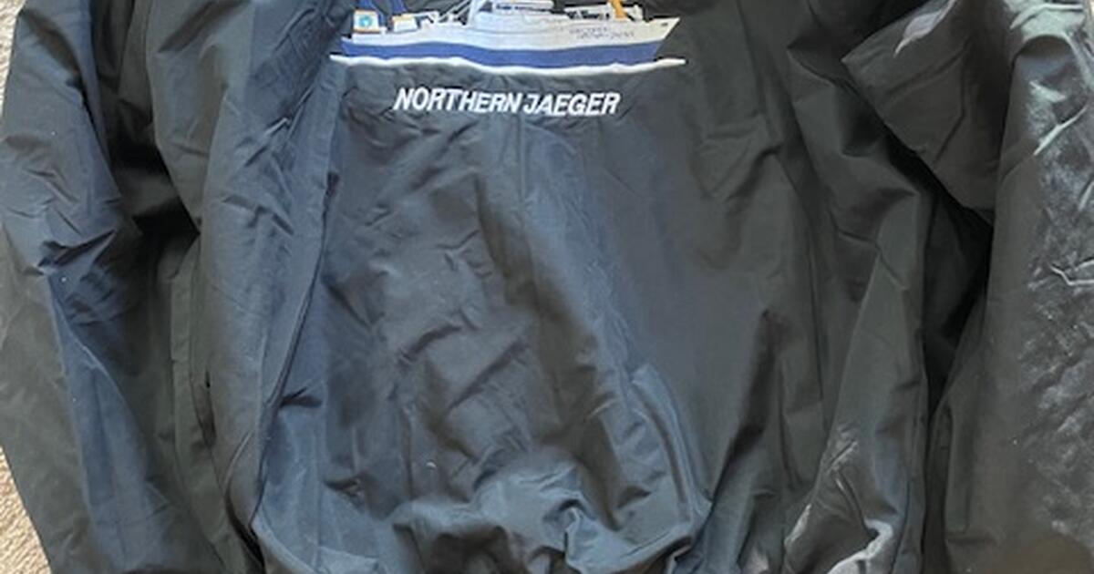 AK FISHERMAN'S JACKET OCEANTRAWL - F/T NORTHERN JAEGER SIZE LARGE for ...