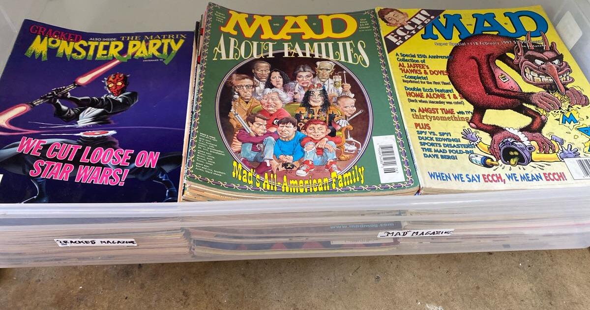 Mad Magazine Collection from 90s for Free in Naperville, IL | For Sale ...