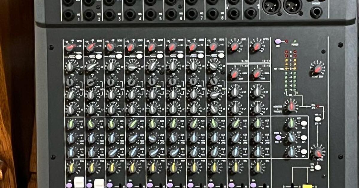 Soundcraft Spirit Folio F1 Mixer. for $100 in Richland Hills, TX | For ...